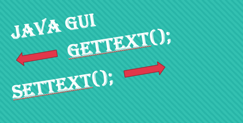Cara Menggunakan getText dan setText pada Pemrograman Java GUI - Rizky ...